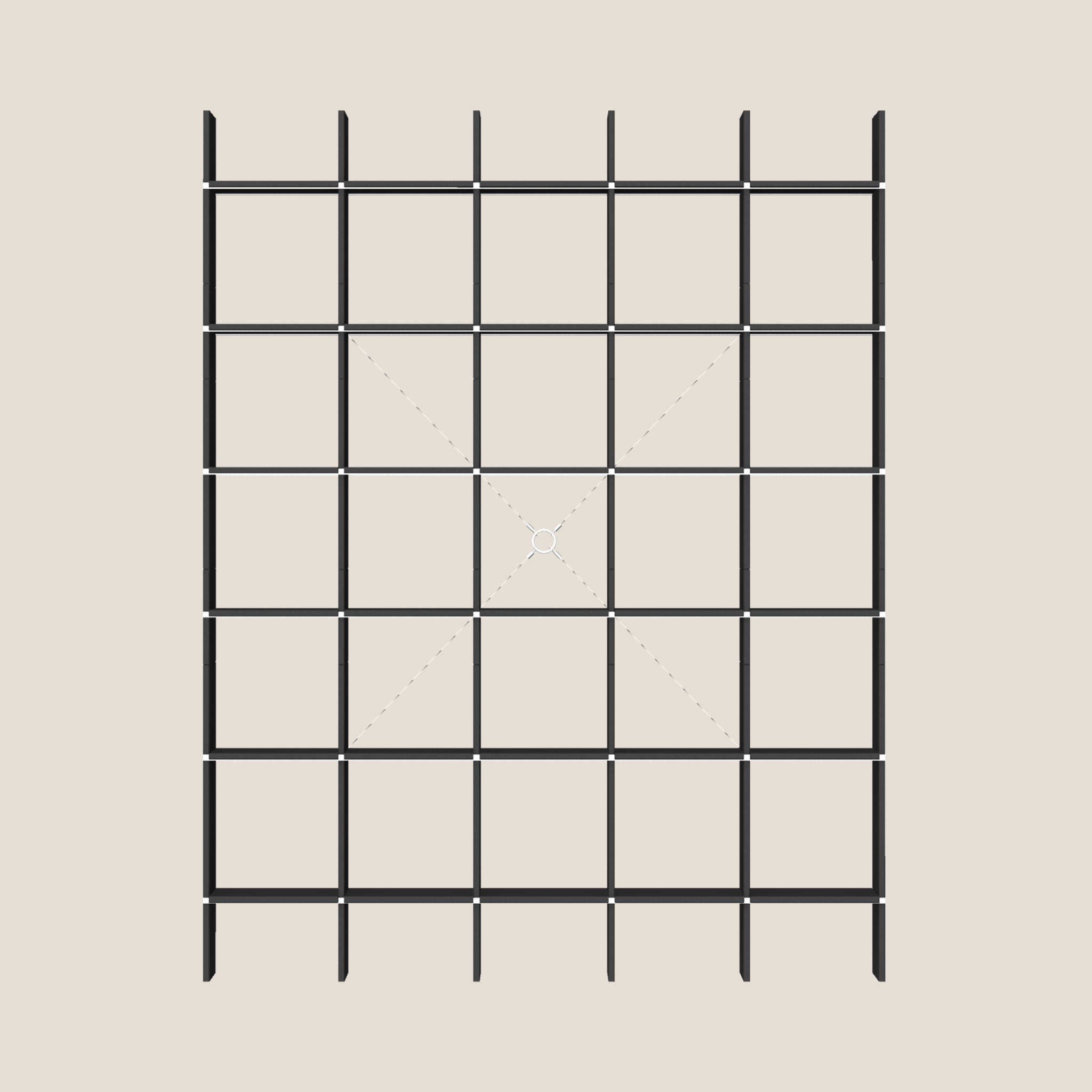 Designklassiker FNP Regal 5x5 Sonderedition | Moormann Outlet | Salone ...